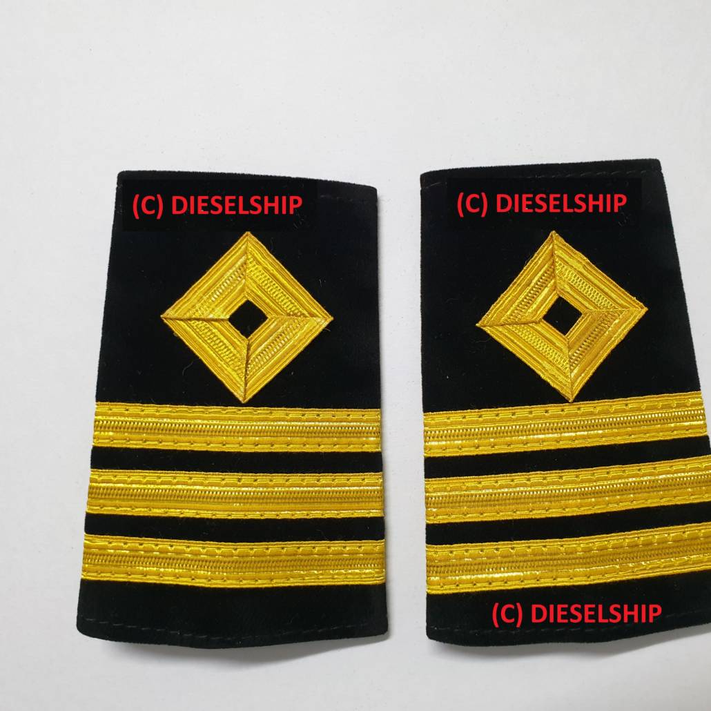 Merchant navy marine epaulette For Chief Officer / Chief Mate