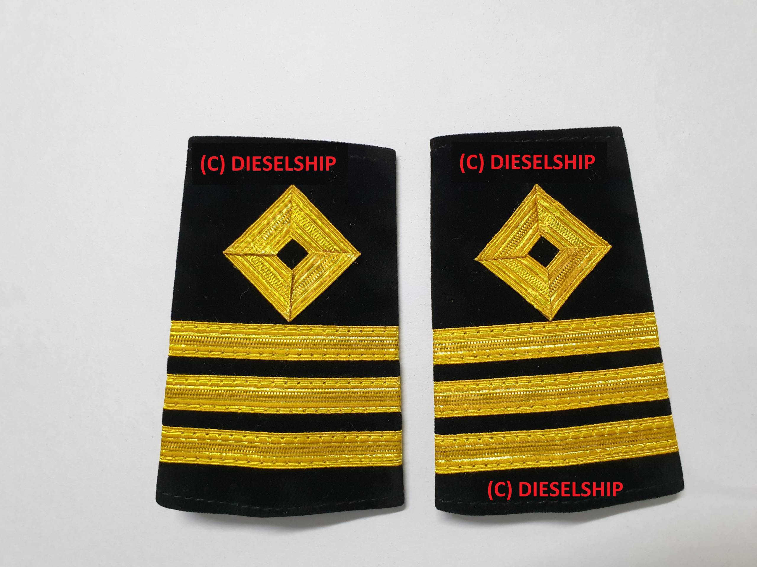 Merchant navy marine epaulette For Chief Officer / Chief Mate