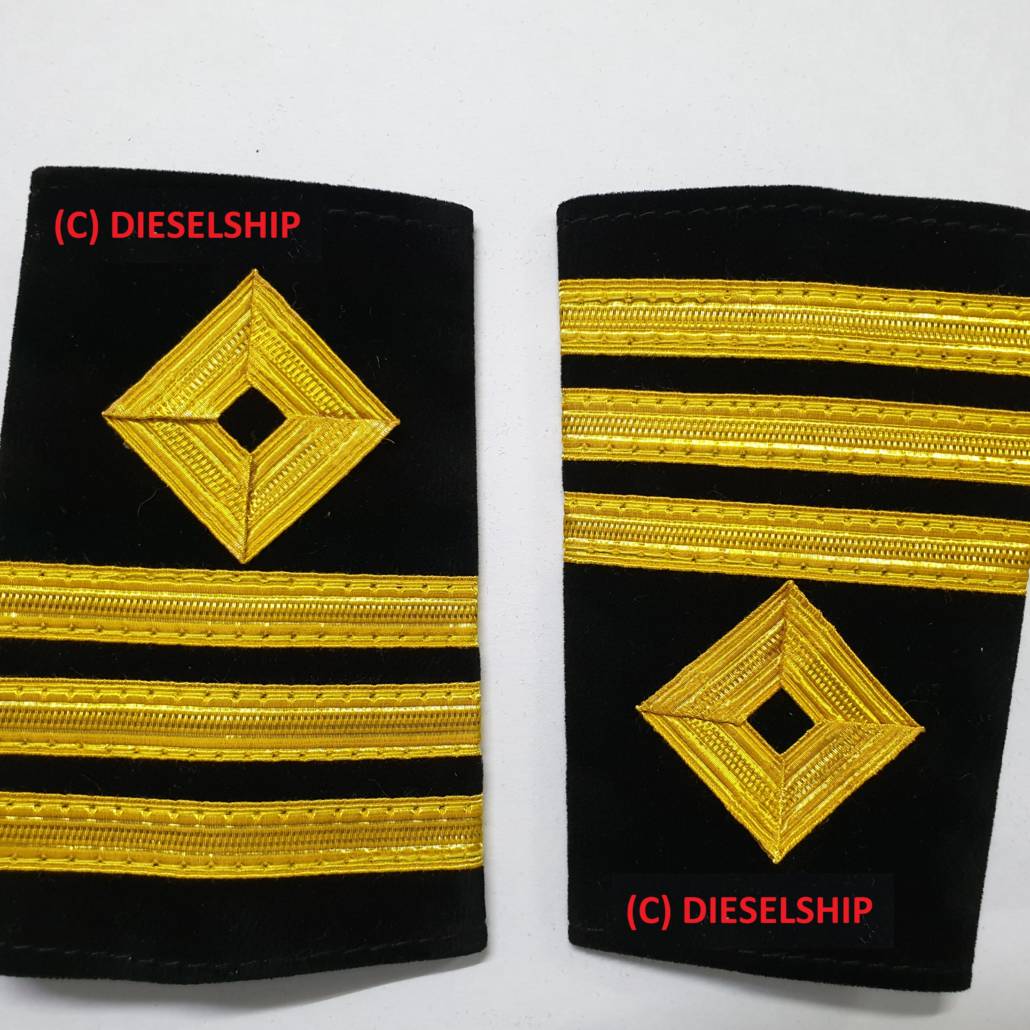 Merchant navy marine epaulette For Chief Officer / Chief Mate