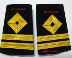 Merchant navy marine epaulette For Ship Captain / Master