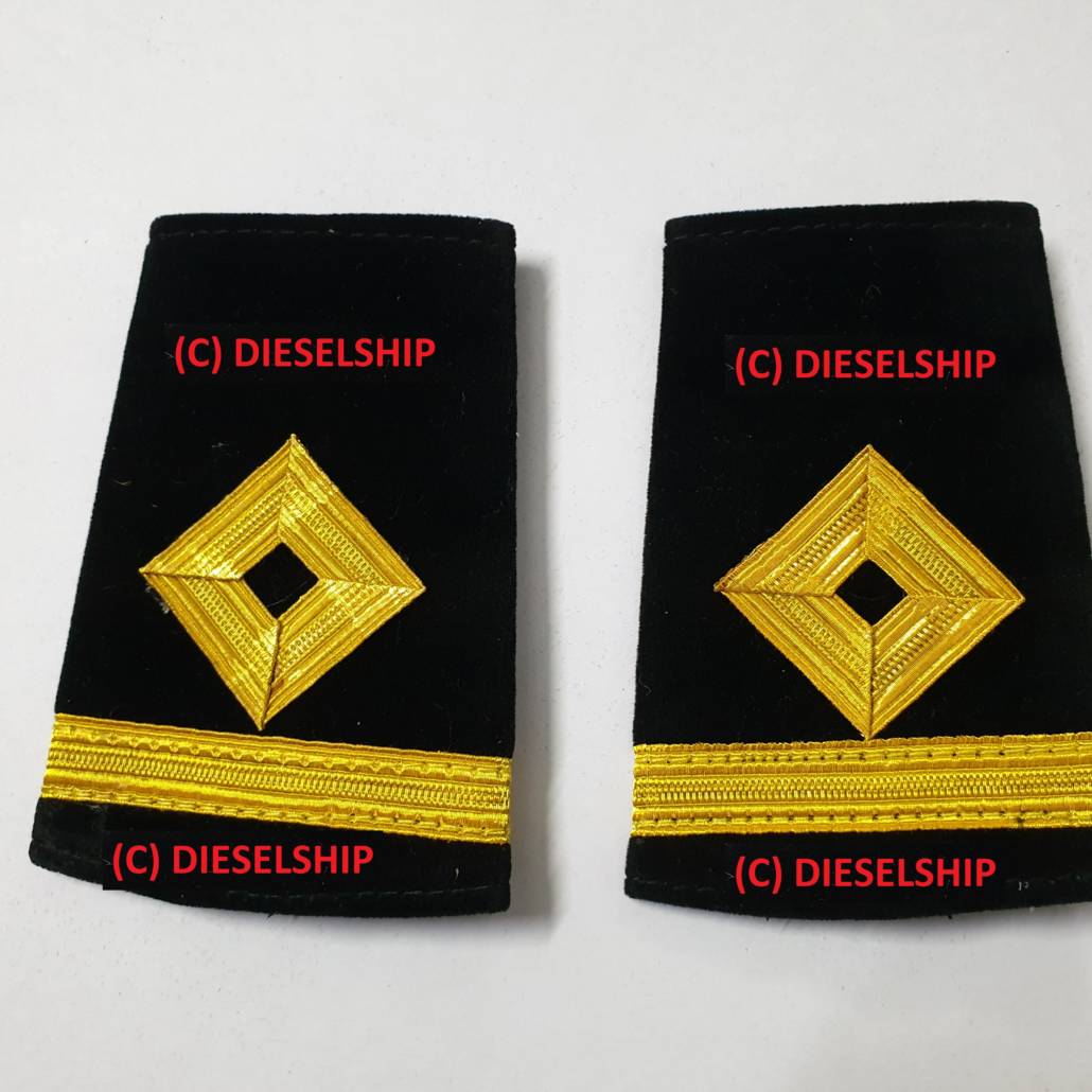 Merchant navy marine epaulette For Third Officer / 3rd Mate